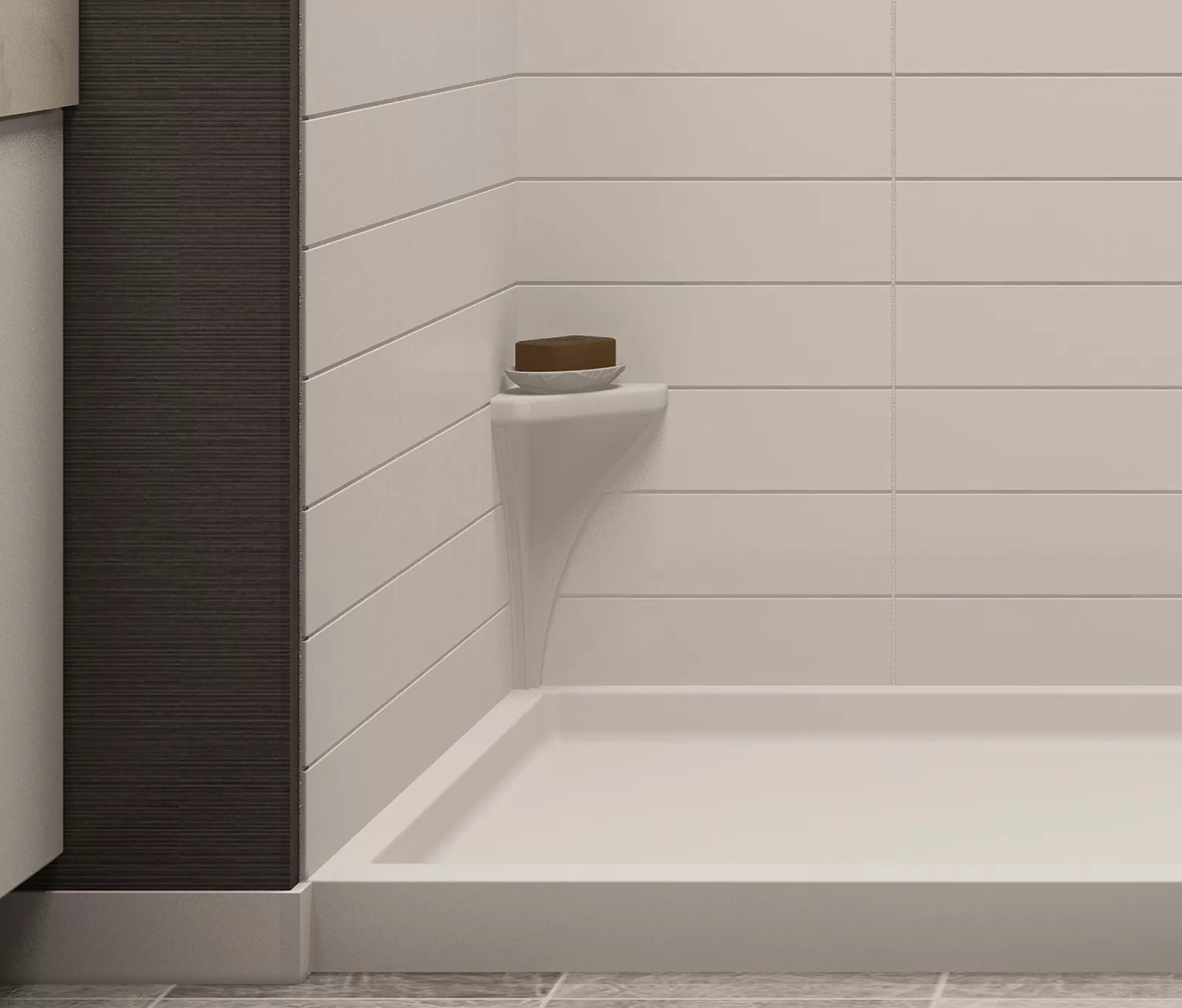 Corner Footrest for Commercial Properties | Mincey Marble