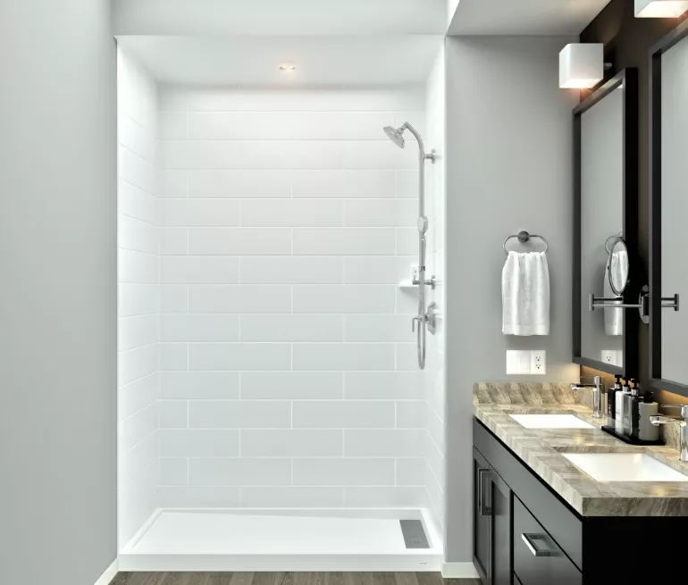 TS-CS: 6x24 Modern Shower Wall Panel - Perfect for Multifamily ...