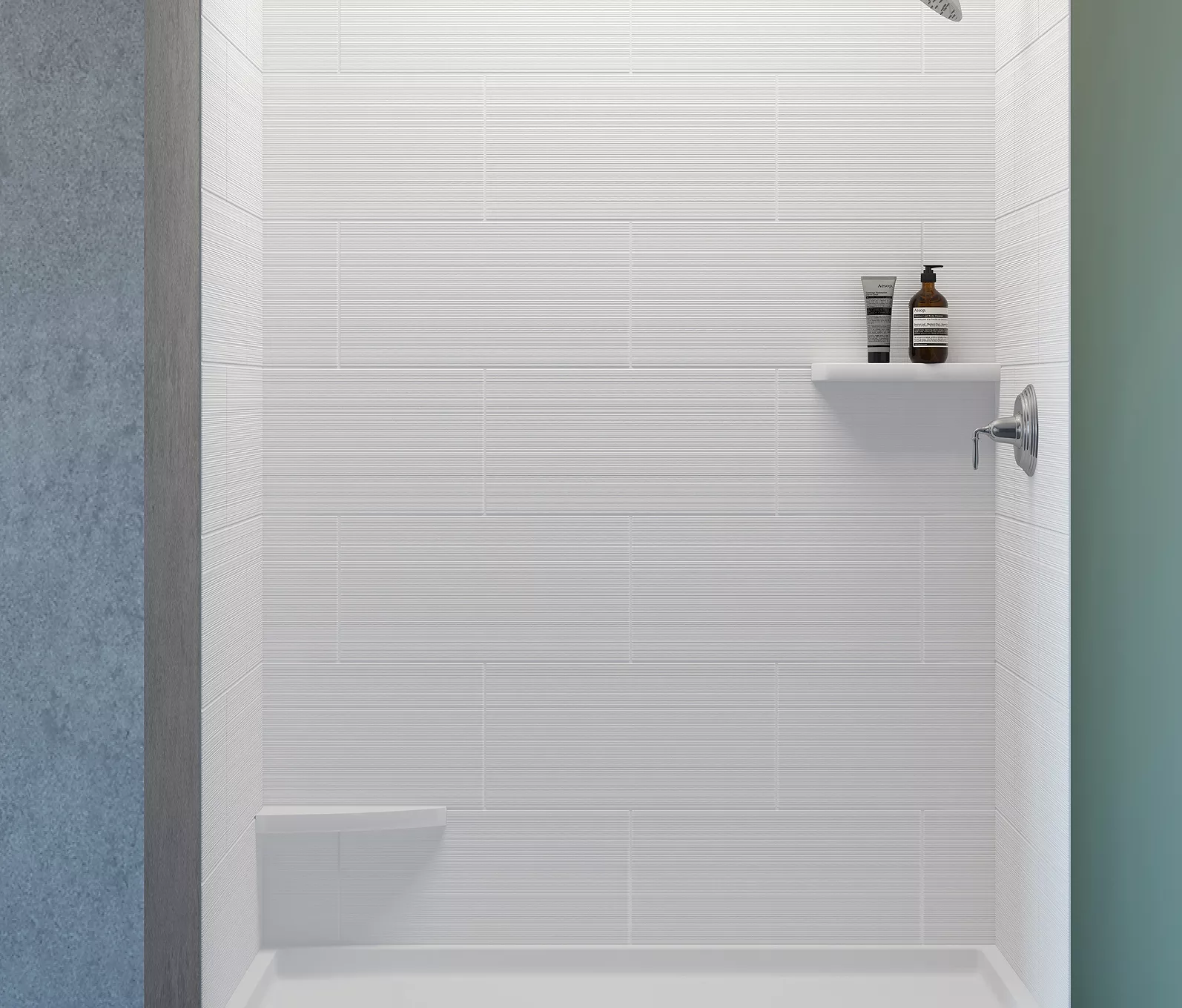 TS-VS: 12x24 Vision Shower Wall Panel | Mincey Marble
