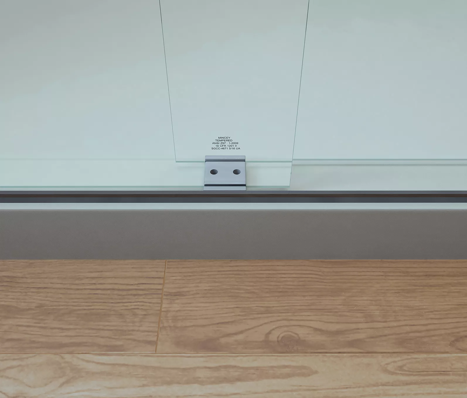 Madison Bypass Barn Shower Door | MADBP | Mincey Marble