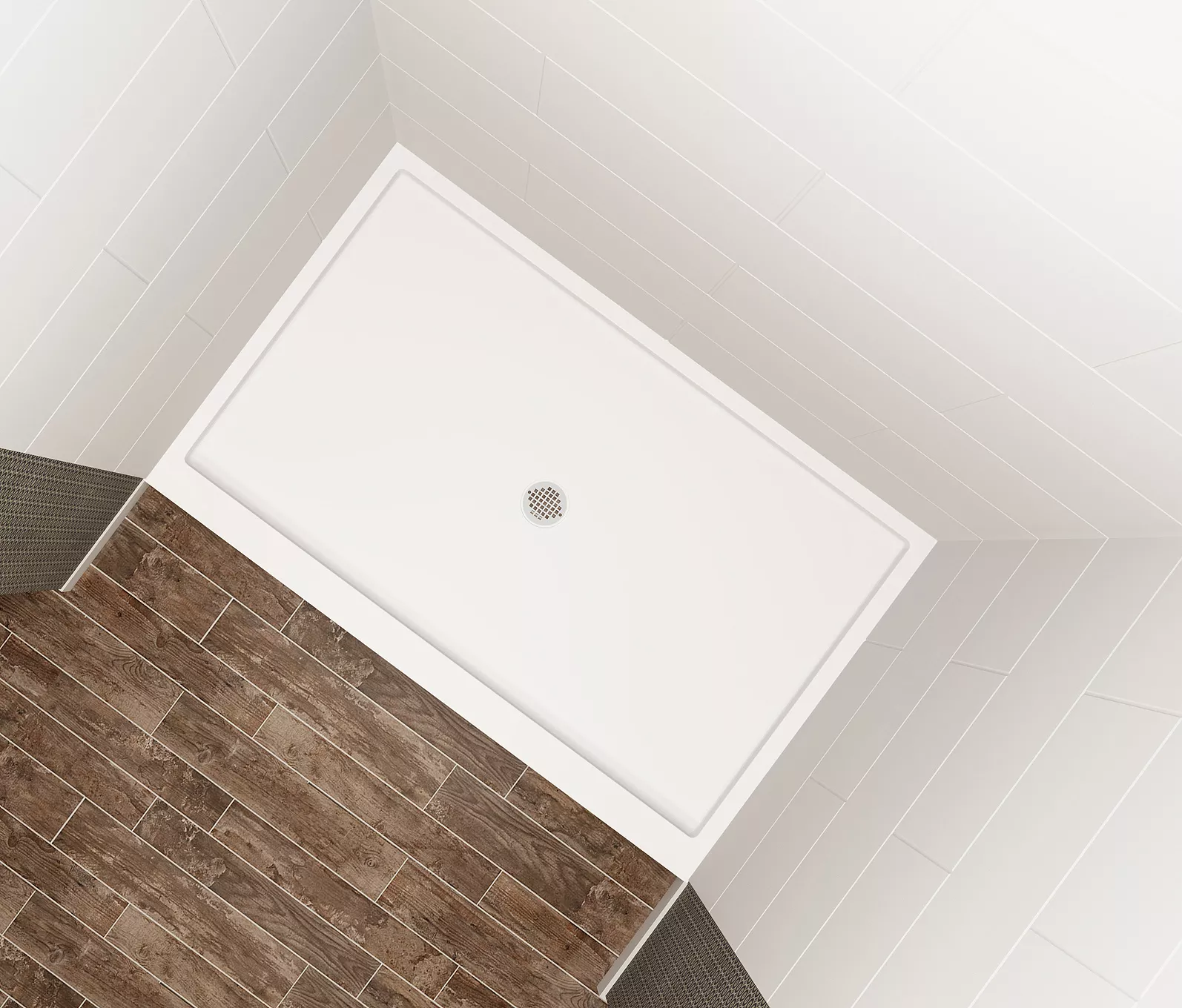 Commercial SP-34 54 Shower Pan for Beautiful Bathrooms | Mincey Marble