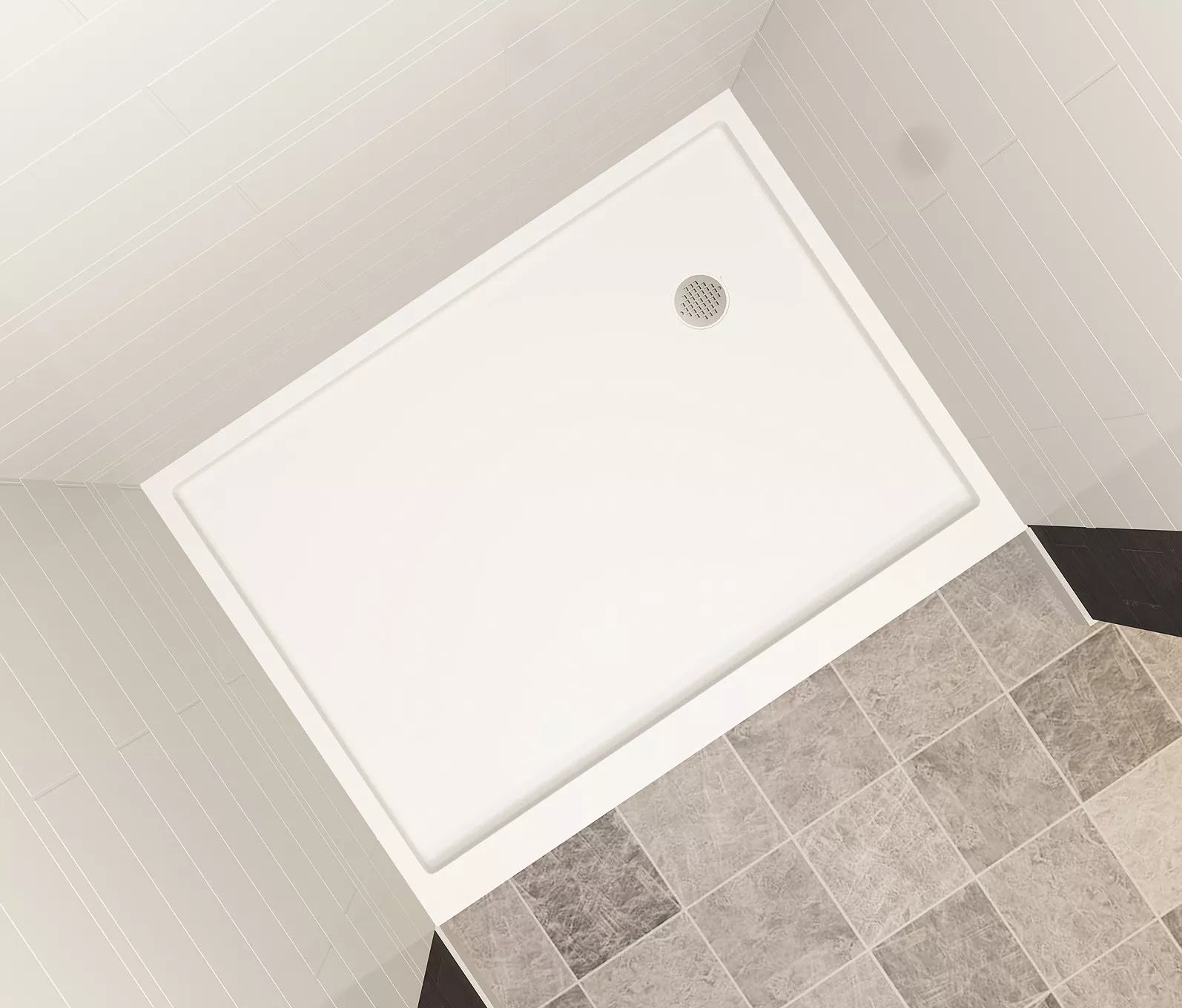 Dream Bathroom With SP-36 48 Best Quality Shower Pan | Mincey Marble